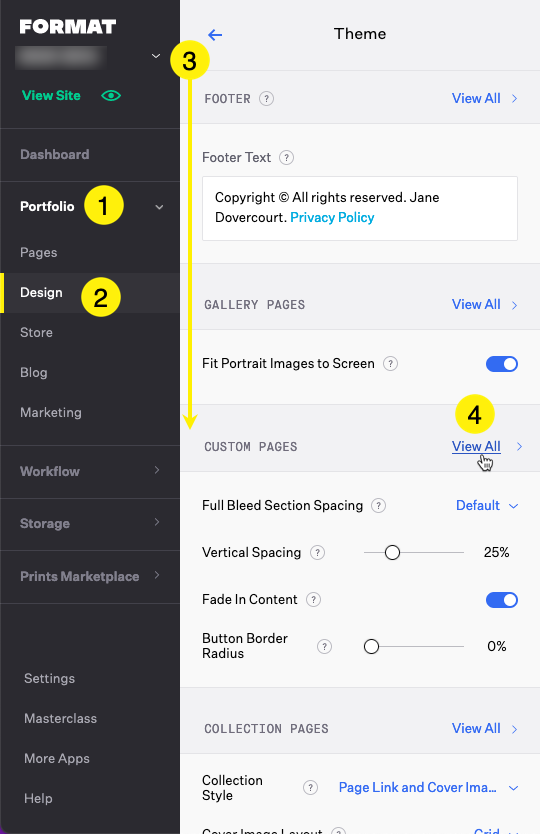 Changing fonts, sizes and colors on Custom Pages – Format Help Desk