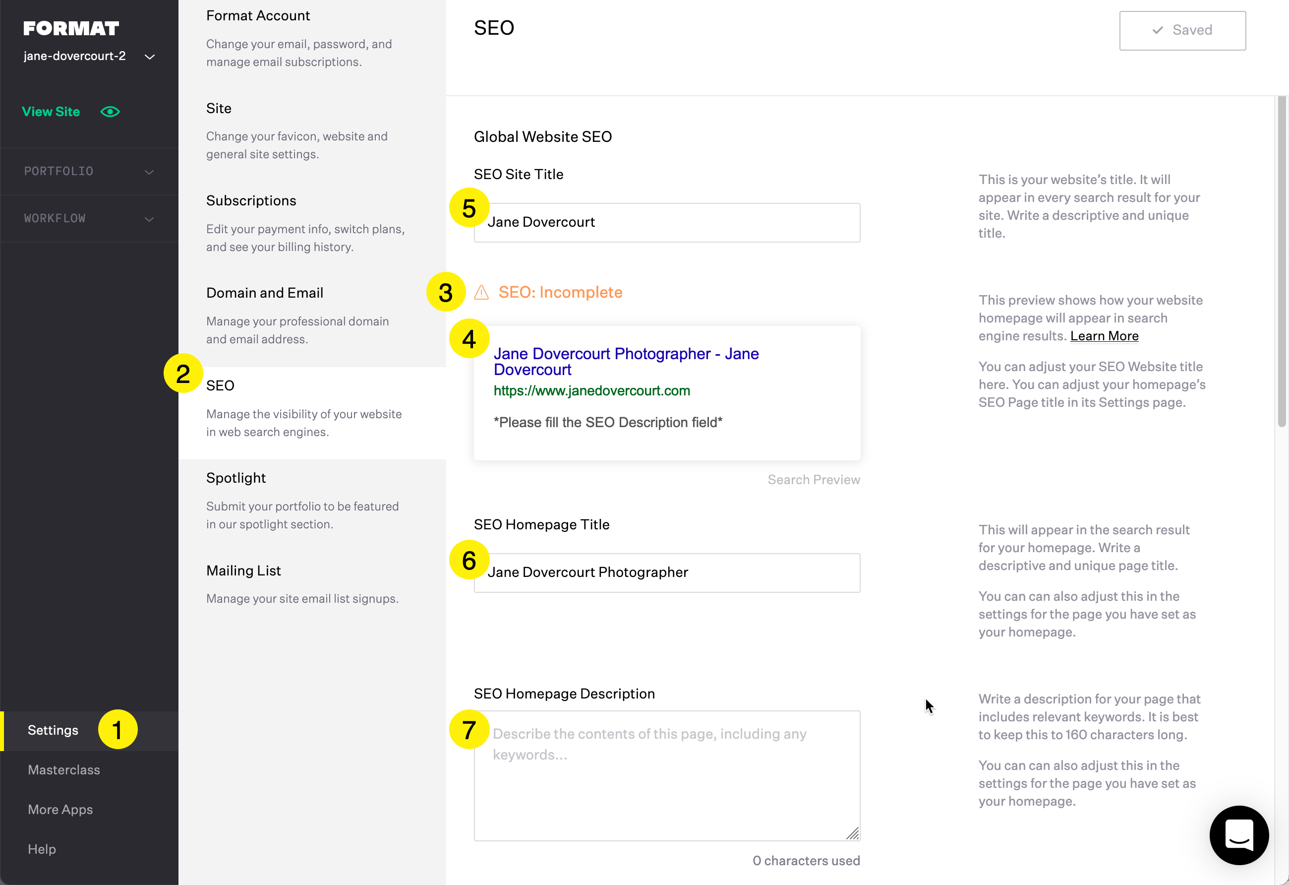 Search Engine Optimization (SEO) – Format Help Desk