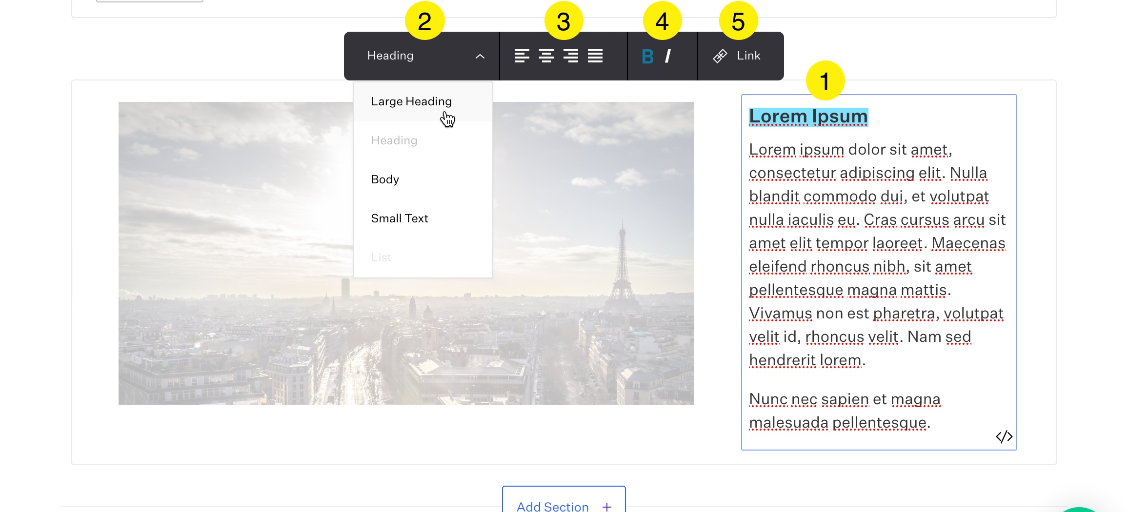 Custom Page overview – Format Help Desk